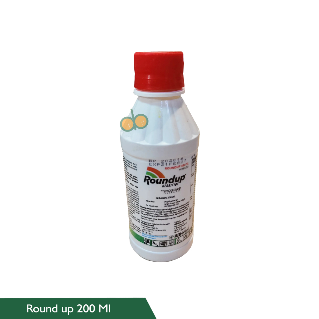 Jual Round Up Herbisida Roundup pembasmi gulma rumput liar 200 ml ...