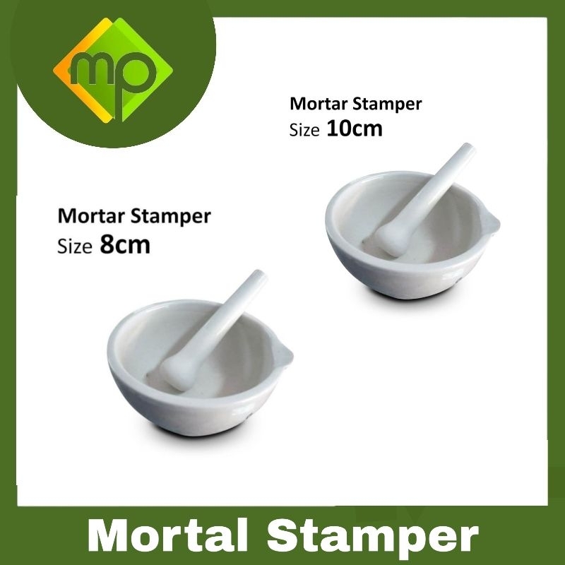Jual Mortar Stamper Lumpang Penumbuk Obat Penggerus Obat + Bubble ...