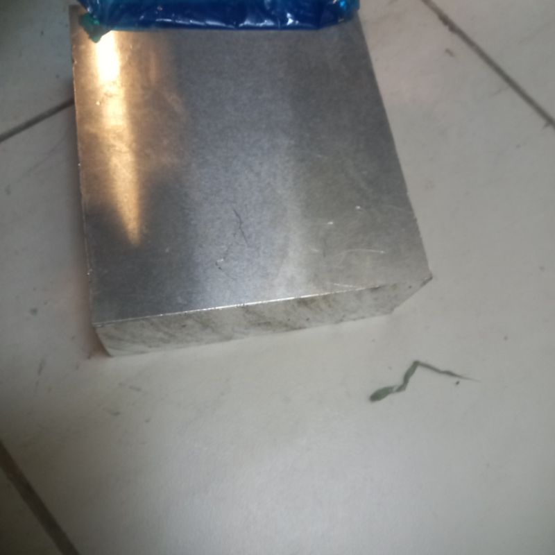 Jual plat aluminium dural 6061 tebal 50 mm x 80 mm x 100 mm | Shopee ...