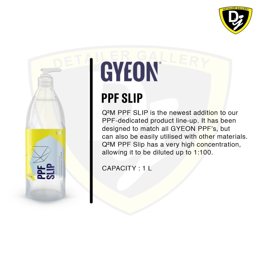 Jual Gyeon Q2M PPF Slip 1000ml | Shopee Indonesia