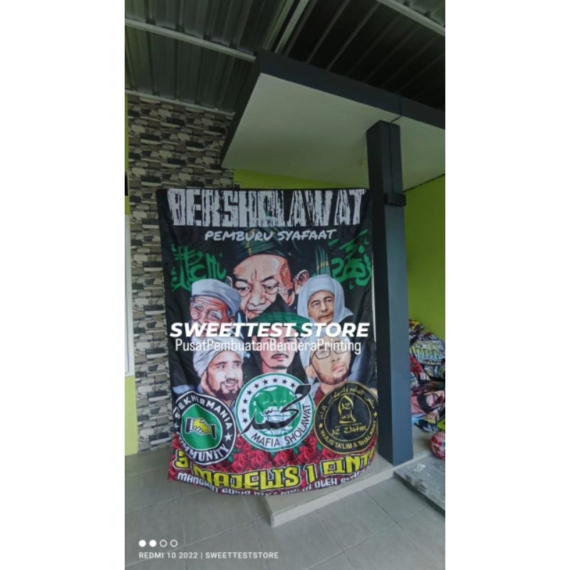 Jual 1HARI JADI + UK 120X80CM, TERLARIS, BENDERA SYEKHERMANIA FULL ...