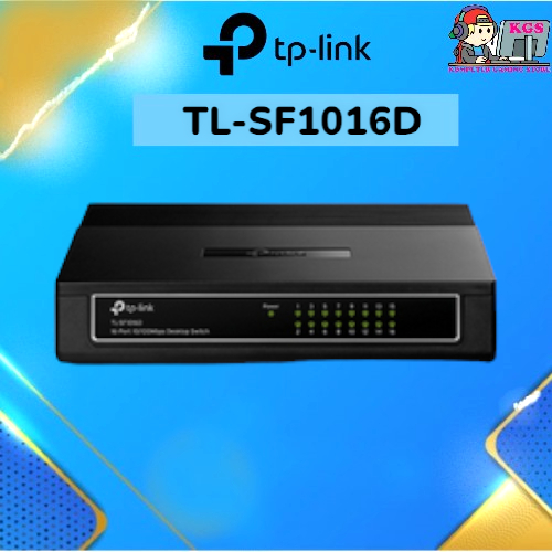 Jual Tp-Link TL-SF1016D 16-Port 10/100mbps Desktop Switch desktop ...