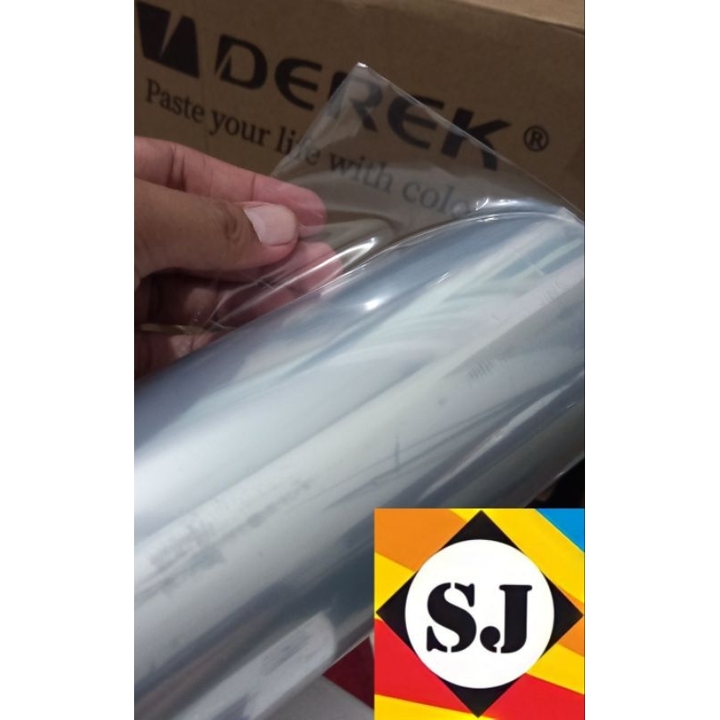 Jual Sticker DECOFIX clear transparan Lebar 152cm 1 Roll 152cm x 30 ...