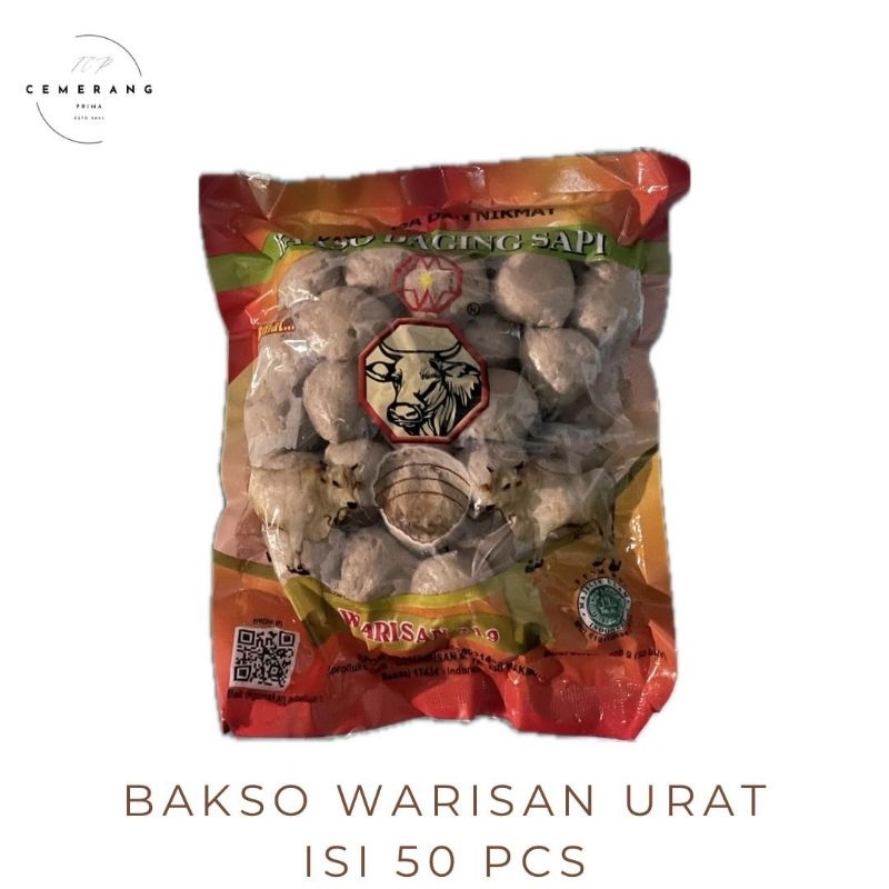 Jual Bakso Warisan Urat Isi 50 Pcs | Shopee Indonesia