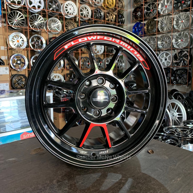 Jual Velg R15 Buzz by jf luxury. sumber mulya wheels. Toko velg ban mobil semarang | Shopee ...