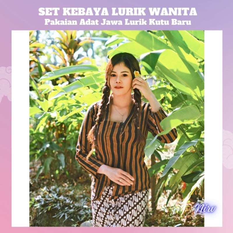 Jual KEBAYA LURIK DEWASA - BAJU ADAT | Shopee Indonesia