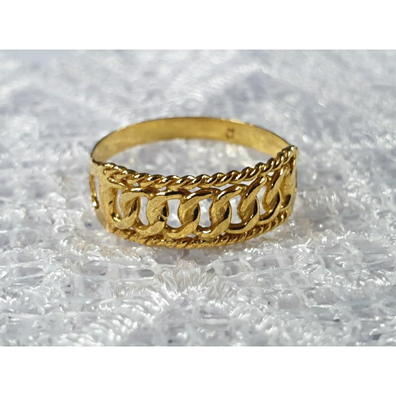 Jual cincin emas muda rante ulir - 1gr | Shopee Indonesia
