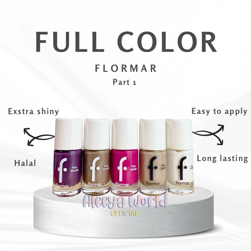 Jual KUTEK FLORMAR FULL COLOR | FLORMAR NAIL POLISH ORIGINAL TURKEY | Shopee Indonesia