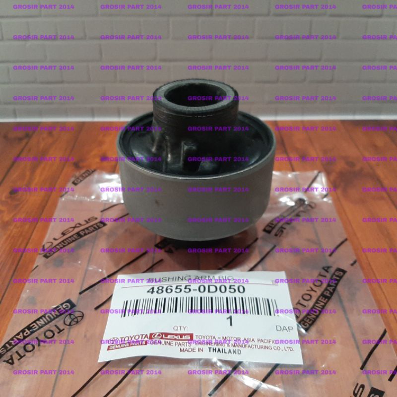 Jual BUSHING LOW ARM BIG/BESAR NEW VIOS NEW YARIS ORIGINAL 1PC 48655 ...