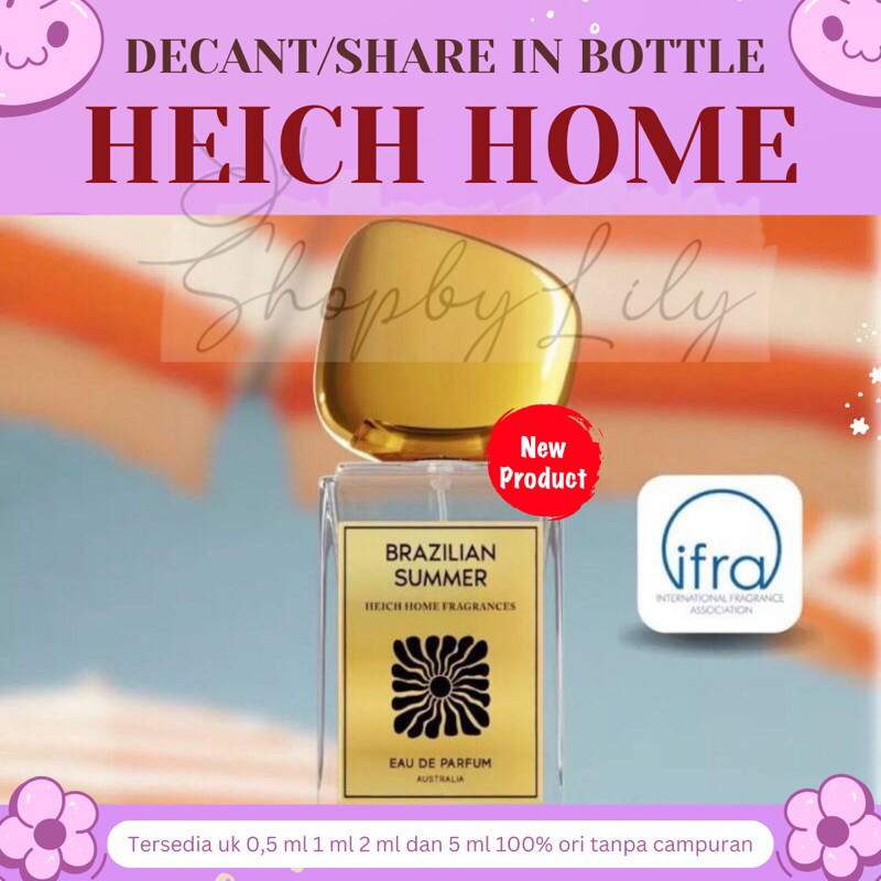 Jual [DECANT/SHARE] Heich Home - Brazilian Summer | Dulce de Leche ...