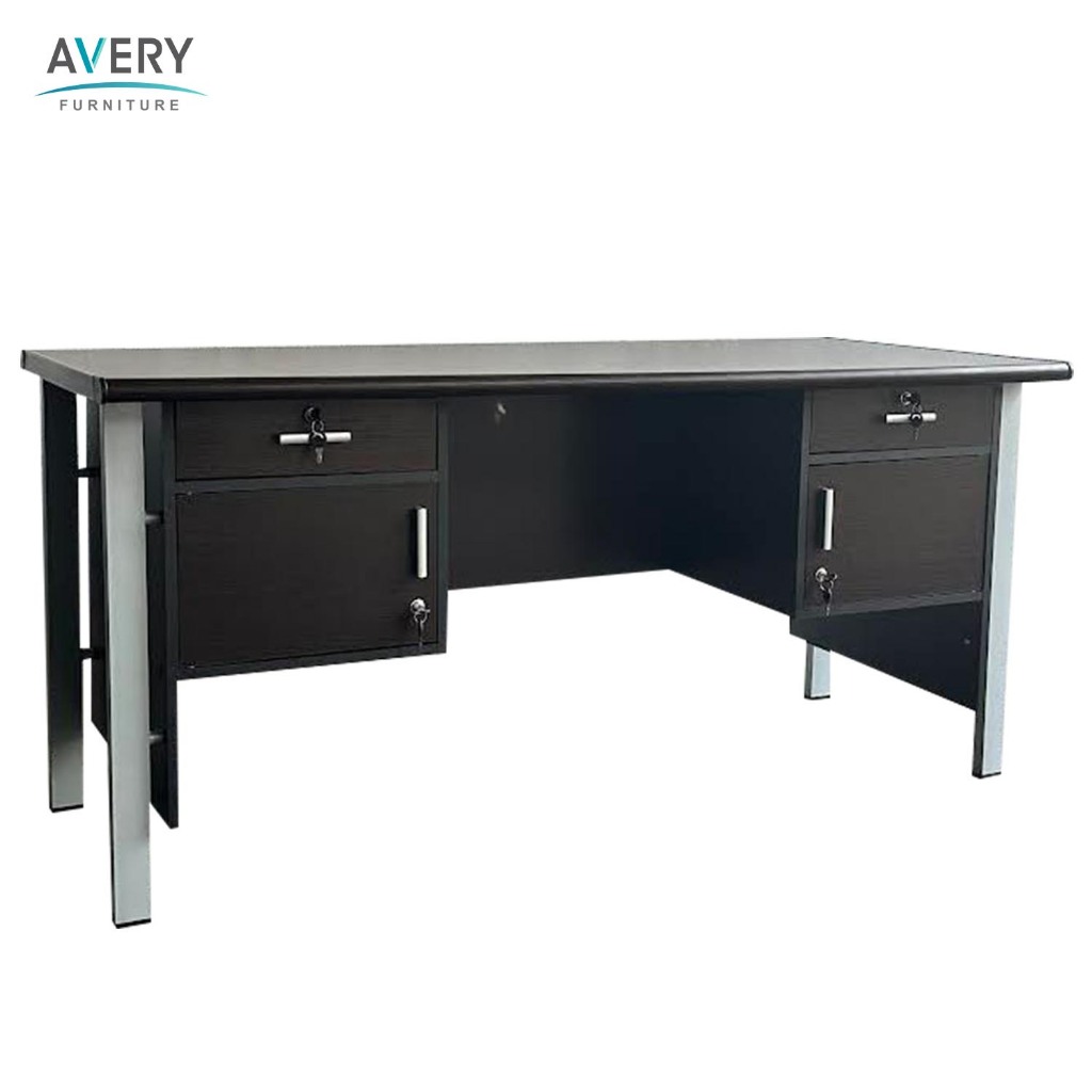 Jual Avery - MKB 1600 - Meja Kantor Kaki Besi / Meja Tulis / Meja ...