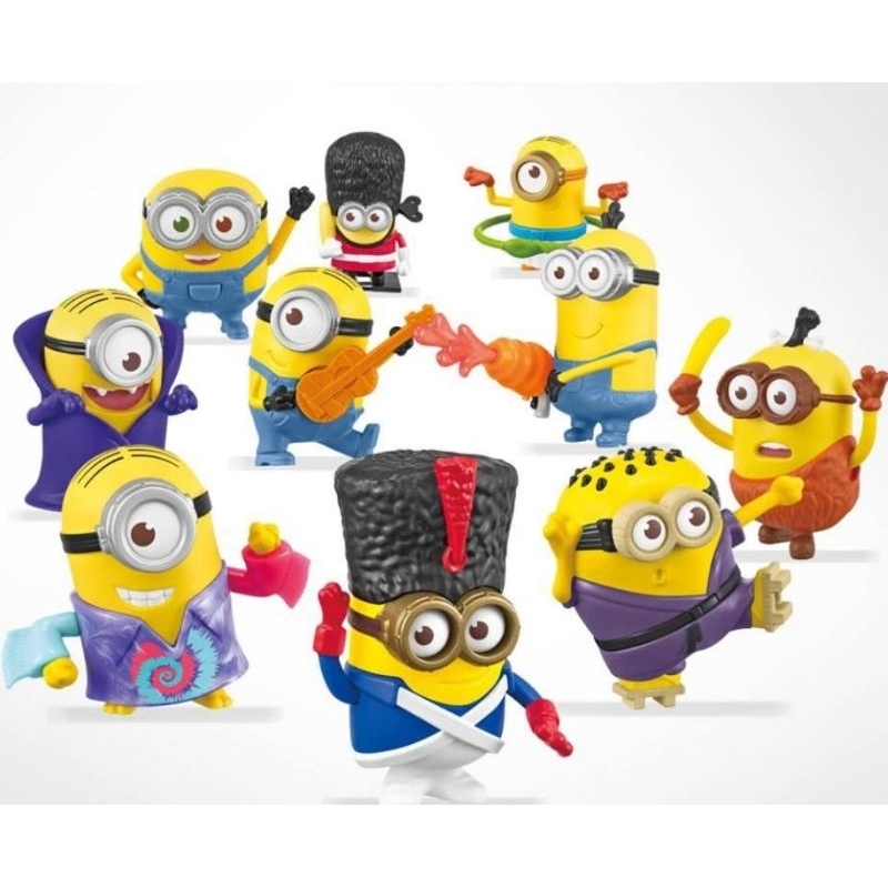 Jual FIGURE MINION HAPPY MEAL MINIONS MAINAN MCD | Shopee Indonesia