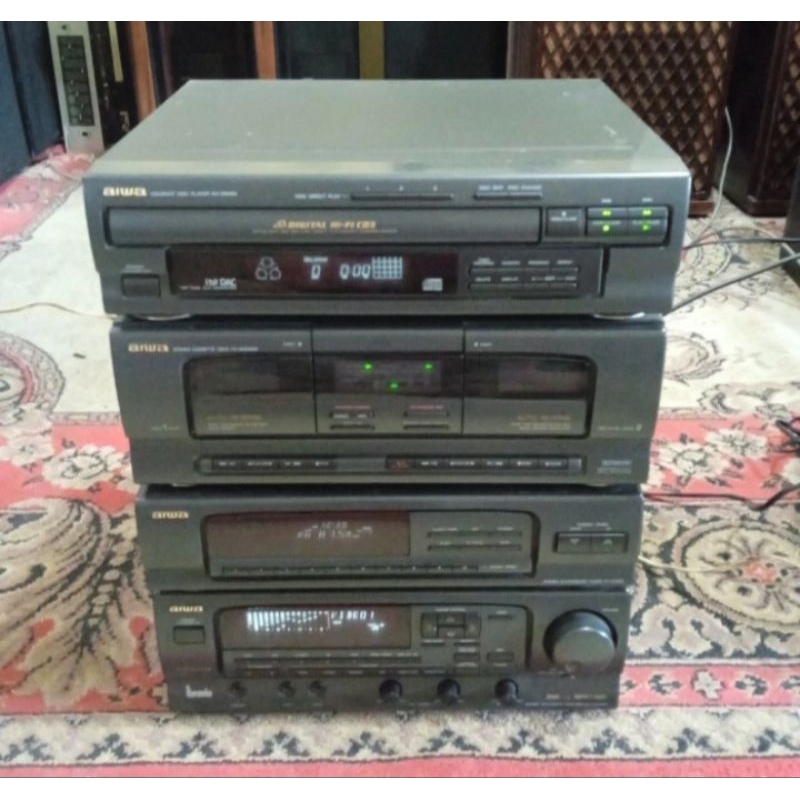 Jual Tape Compo CD Amplifier Mega HIFI AIWA MX Z3000HE made in Japan ...