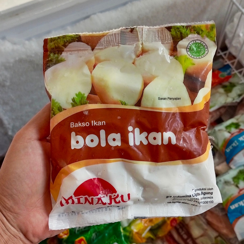 Jual Minaku Bola Ikan 200 gram Bakso Ikan Frozen Food Yogyakarta ...