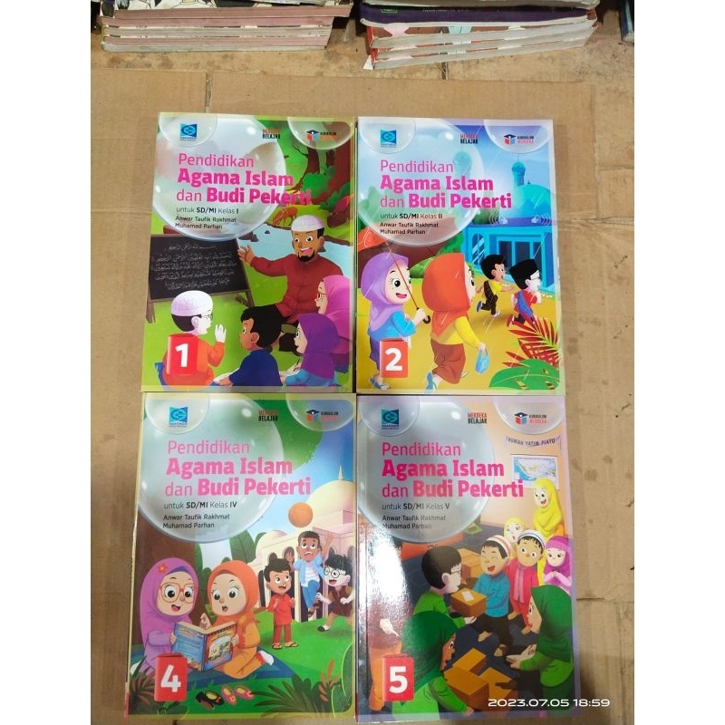 Jual Pendidikan Agama Islam dan Budi Pekerti (PAI) Grafindo untuk SD/MI kelas 1,2,4 dan 5 ...