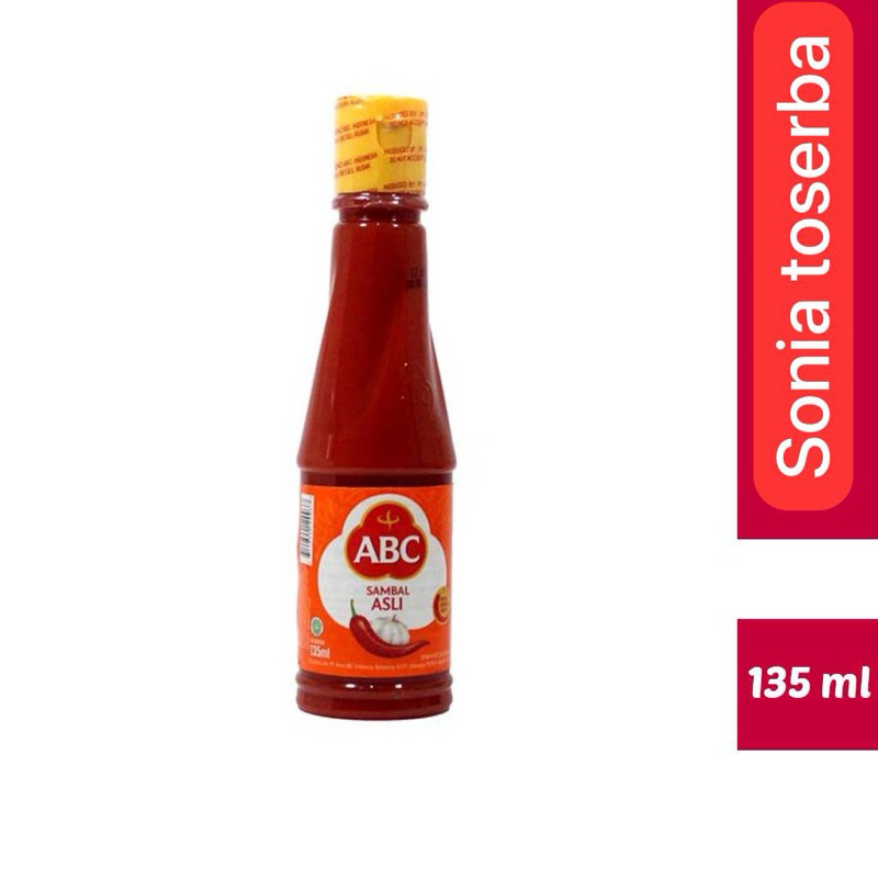 Jual ABC Saus Sambal Asli 135 ml exp.nov 2024 | Shopee Indonesia