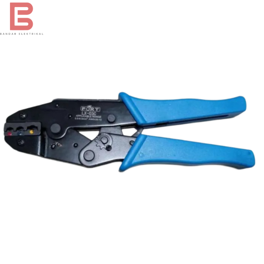 Jual Tang Press Skun / Crimping Tool Untuk Skun 0.5mm - 6mm LX-03C Fort ...