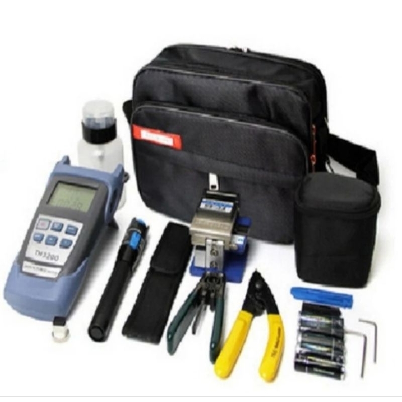Jual CATV/FTTH Tool Kit SET Lengkap OPM VFL Cleaver FO/Fiber Optic ...