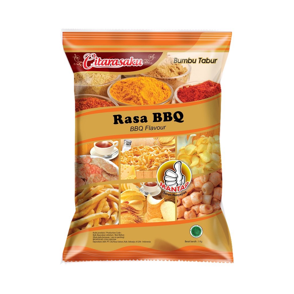Jual Citarasaku Bumbu Tabur Rasa BBQ 1 Kg | Shopee Indonesia