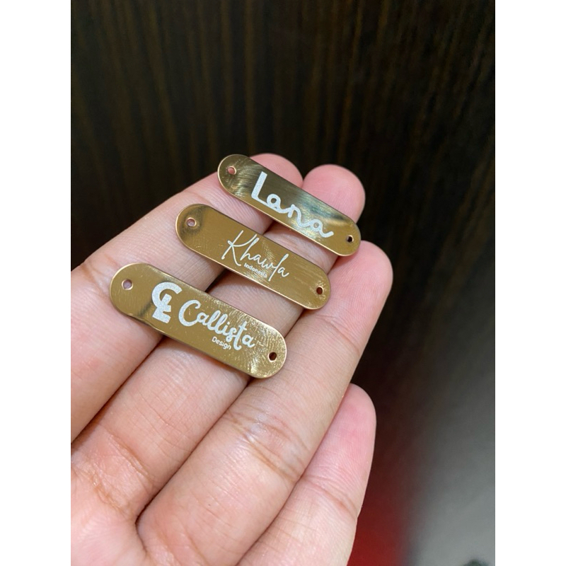 Jual ready proses 1-2 hari langsung kirim LABEL BESI / LABEL HIJAB ...