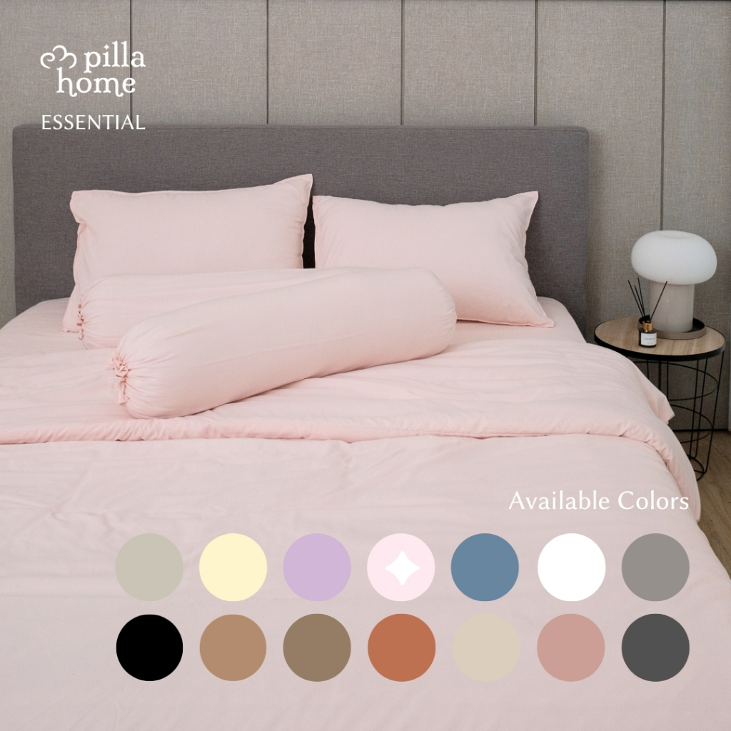 Jual Pilla Home Sprei Set 200x200 Essential Seprei Polos Aesthetic ...