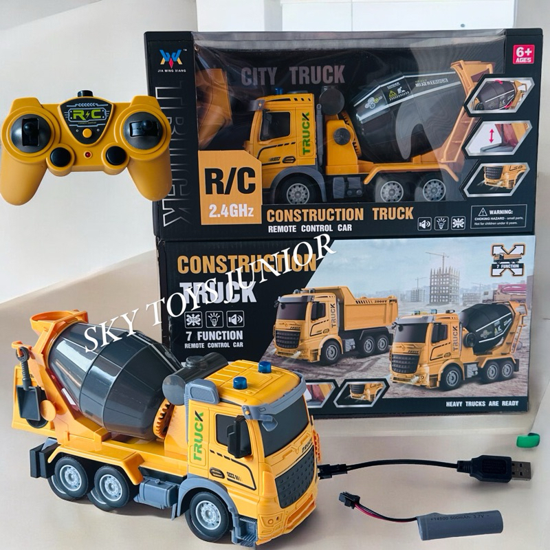 Jual 64 MOBIL REMOTE CONSTRUCTION TRUCK RC MOLEN SEMEN | Shopee Indonesia