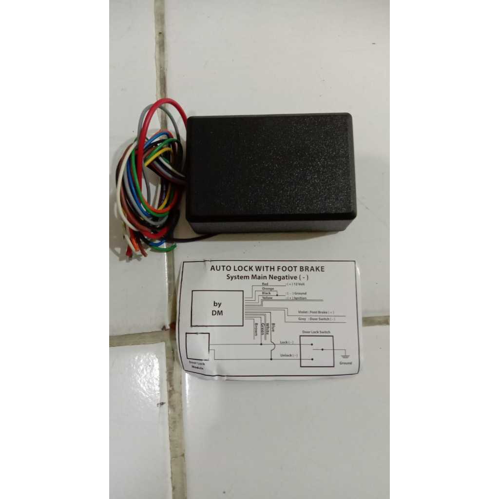 Jual Modul Auto Lock With Foot Brake otomatis terkunci saat injak pedal ...