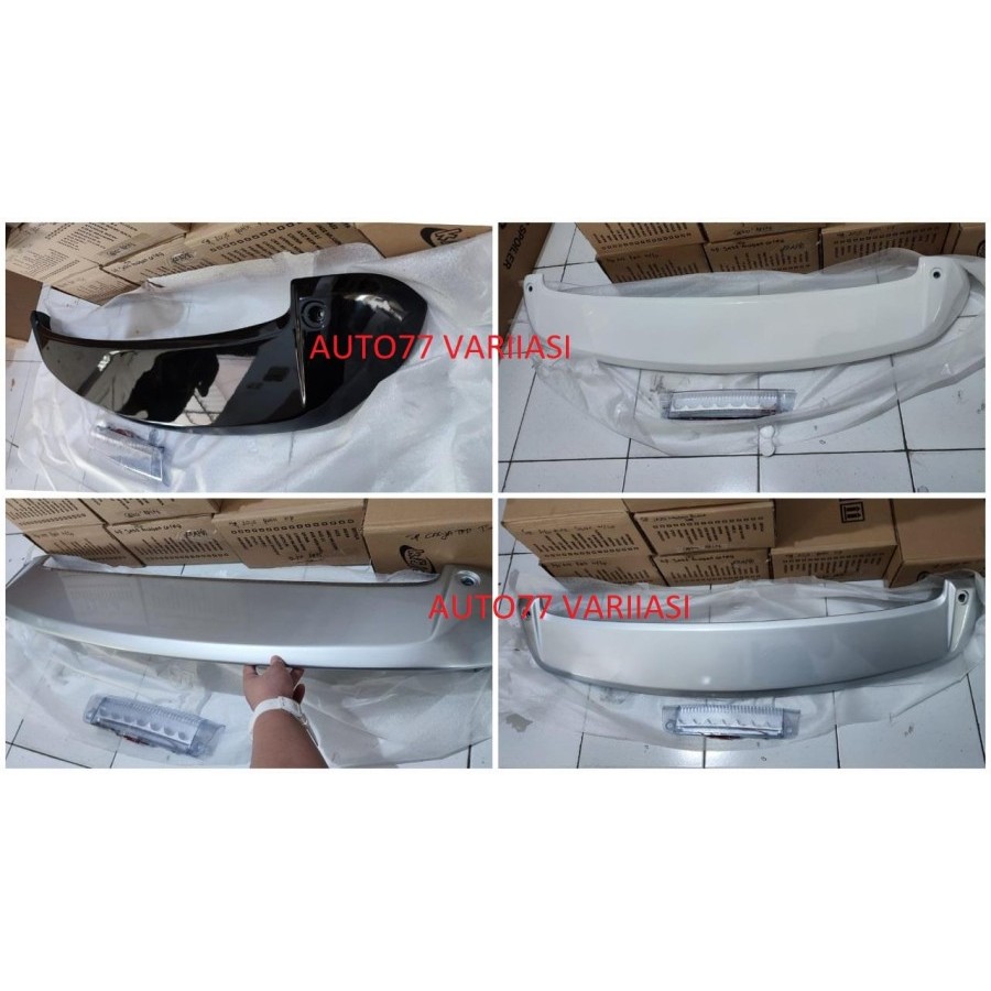 Jual Spoiler Mobil All new Avanza With Lamp | Shopee Indonesia