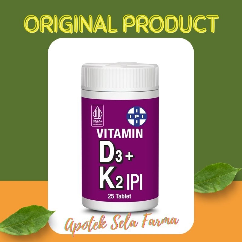 Jual IPI VITAMIN D3+K2 (25'S) | Shopee Indonesia