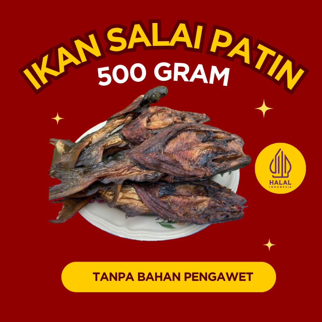 Jual ikan patin asap kering sedap 500 gr | Shopee Indonesia