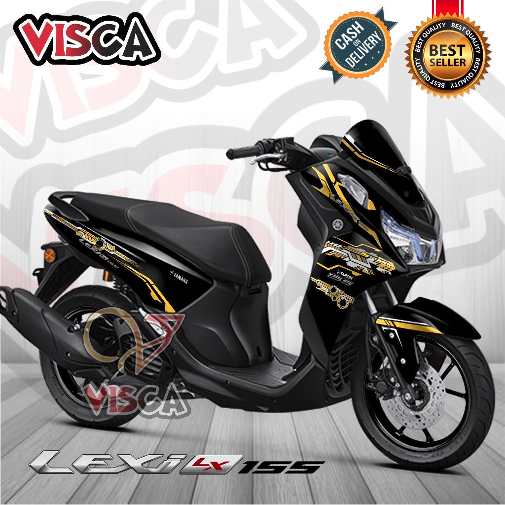 Jual Decal Lexi Full Body Baru Stiker Motor Yamaha Lexi 155 Full Body ...
