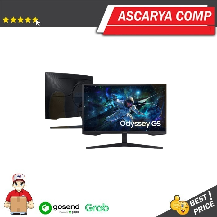 Jual Monitor Samsung LS27CG552 27" QHD 165Hz Curved Odyssey G5 G55C ...