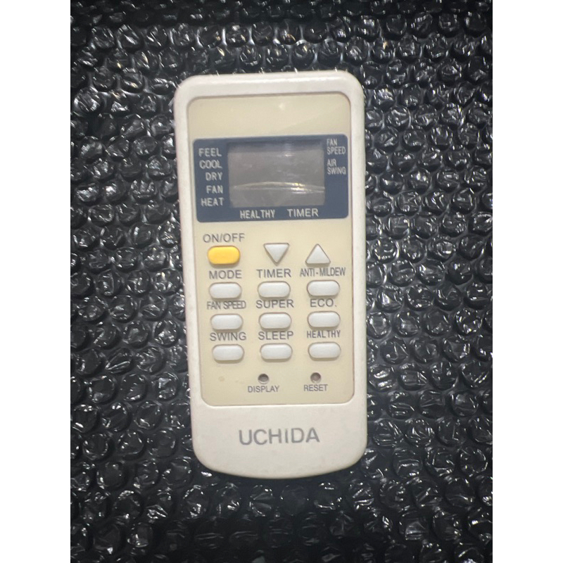 Jual REMOTE REMOT AC UCHIDA ECO HEALTHY ORIGINAL | Shopee Indonesia