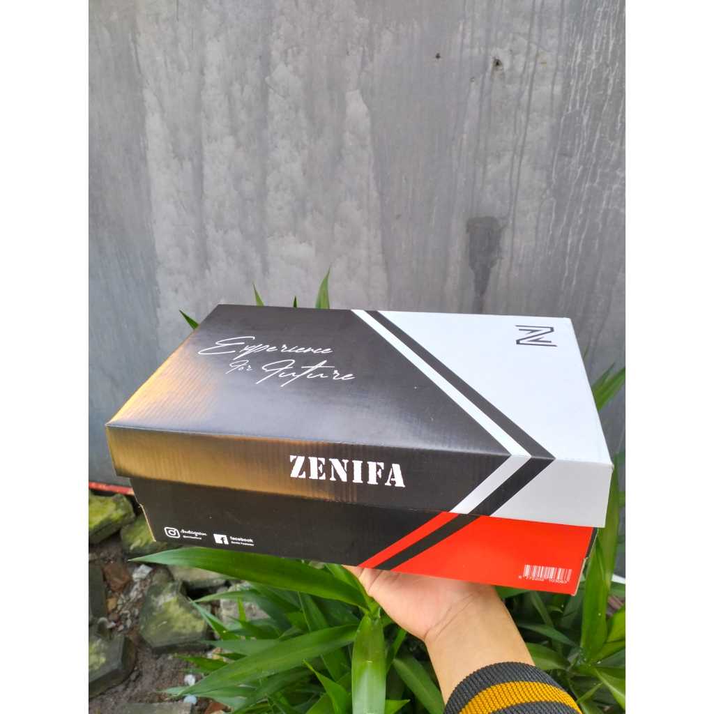Jual Dus / Kardus / Box / Inner Box / dan Sandal Zenifa Originals Black ...