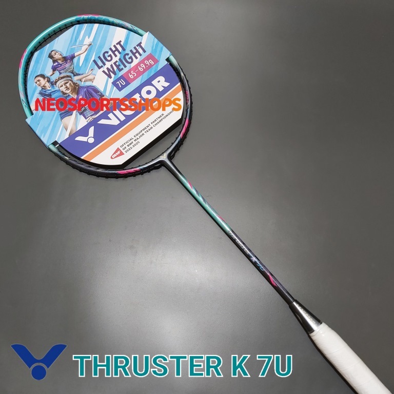 Jual Raket Badminton Victor Thruster K 7U TK7U TK 7U Original | Shopee ...
