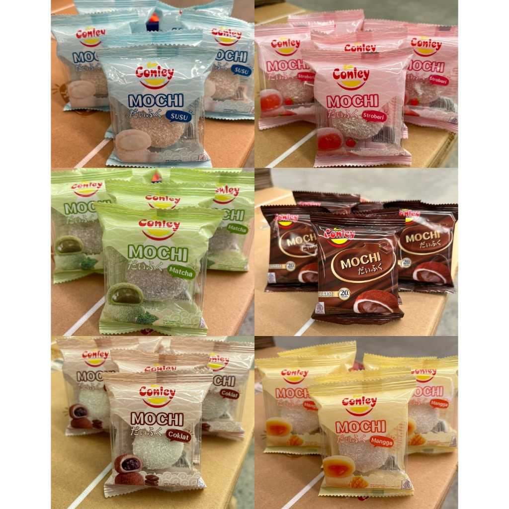 Jual CONLEY MOCHI ISI 10X30GR / 1 dus isi 30 pcs | Shopee Indonesia