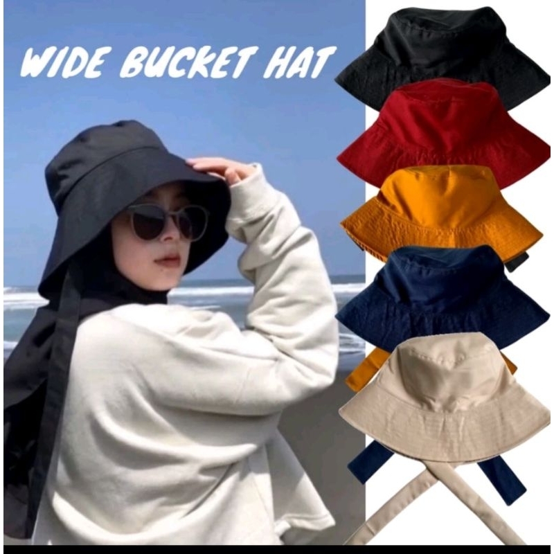Jual MURMER BUCKET HAT TALI/ TOPI VIRAL | Shopee Indonesia