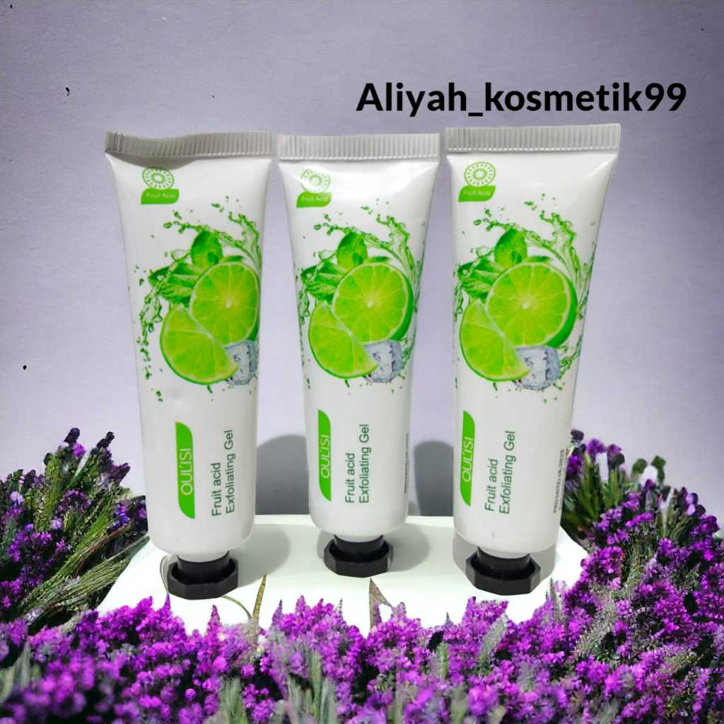 Jual VERFONS OULISI Fruit Acid Exfoliating Gel Facial Mengangkat Kulit ...
