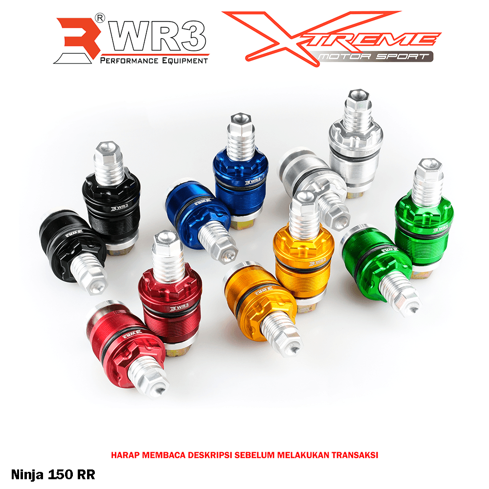 Jual Stelan Shock / Preload WR3 Ninja 150RR 150 RR / 150R 150SS 150 R SS / NSR 150SP 150 SP ...