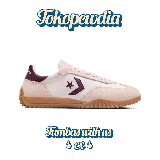 Jual Converse Run Star Trainer Low Blush Pink Hush Abyss Egret (A10450C ...