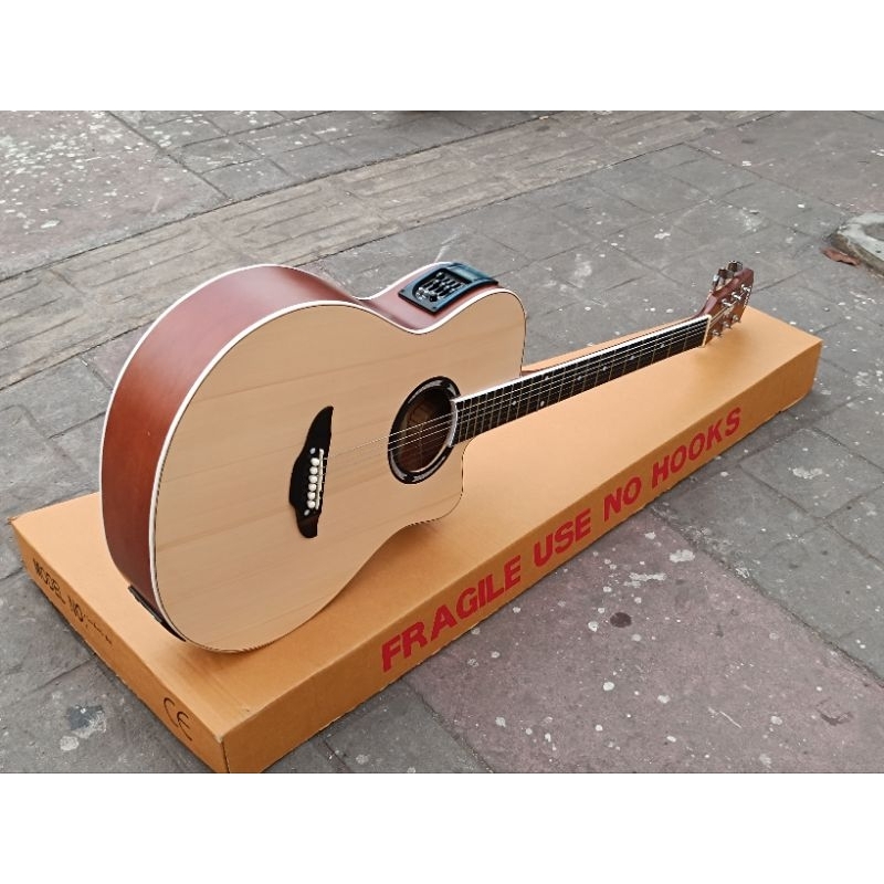 Jual Gitar Akustik elektrik yamaha apx500ii gratis packing kayu ...