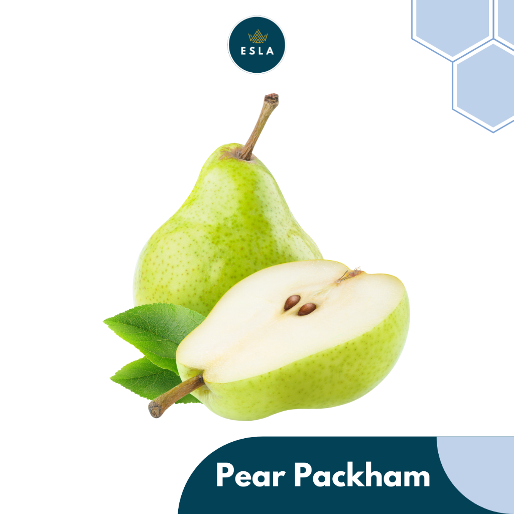 Jual PEAR PACKHAM I Buah Fresh dan Premium - ESLA | Shopee Indonesia