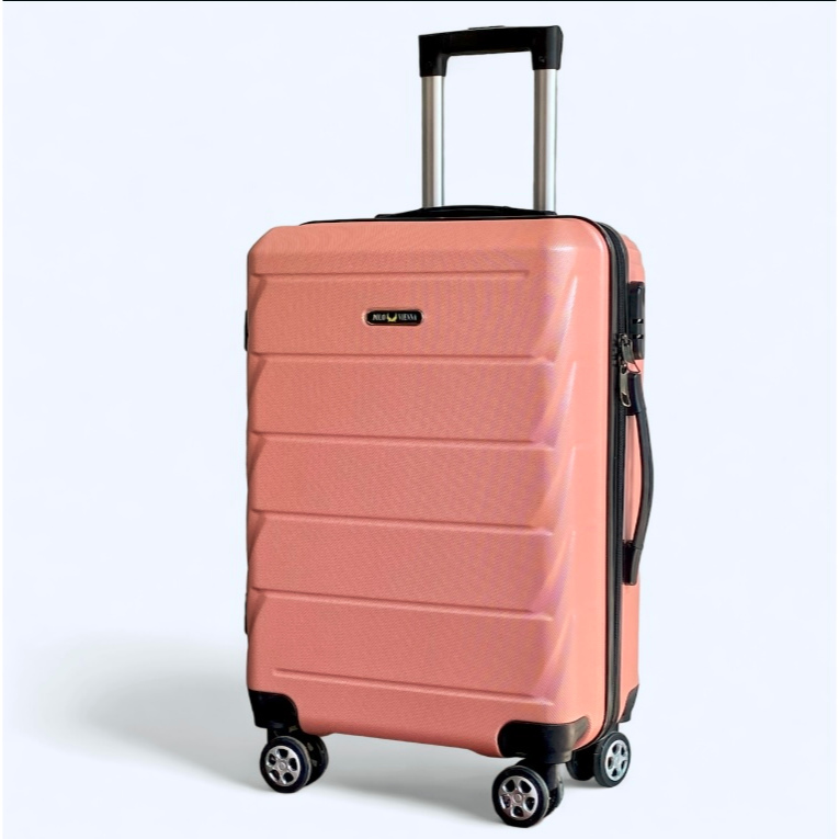 Jual Koper 22 Inch Polo Bahan Fiber 4 Roda Anti Pecah Koper 18 Inch ...