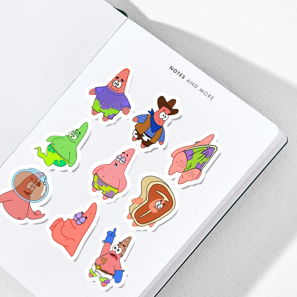 Jual PeelPop - Stiker Patrick star | vinyl | waterproof | glossy ...