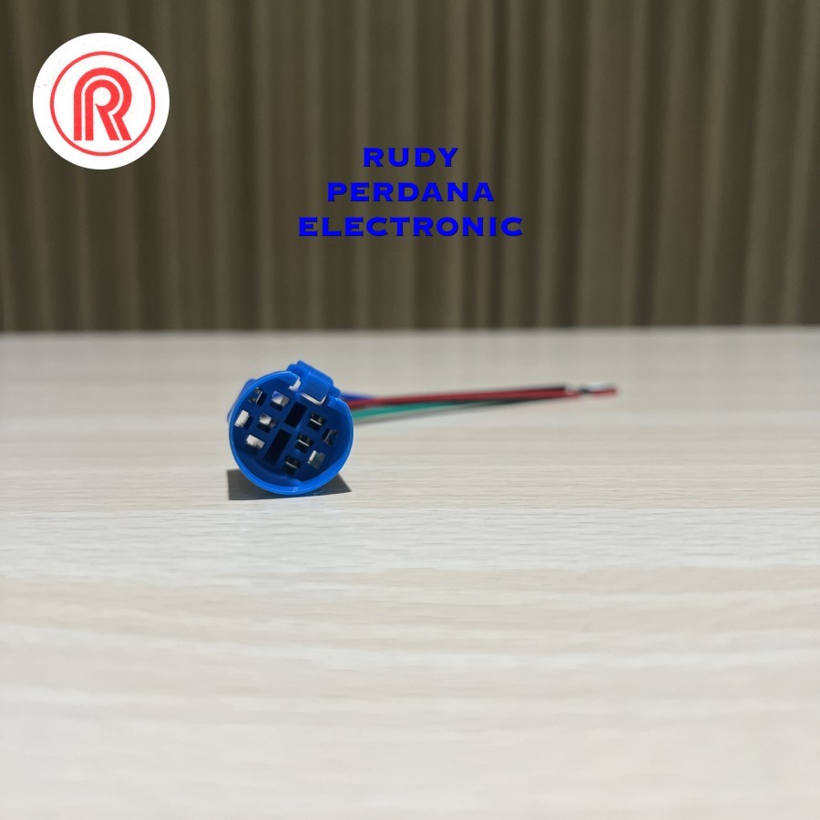 Jual SOCKET SOKET SWITCH DUDUKAN PUSH BUTTON SAKLAR ON OFF BULAT 5P 5 ...