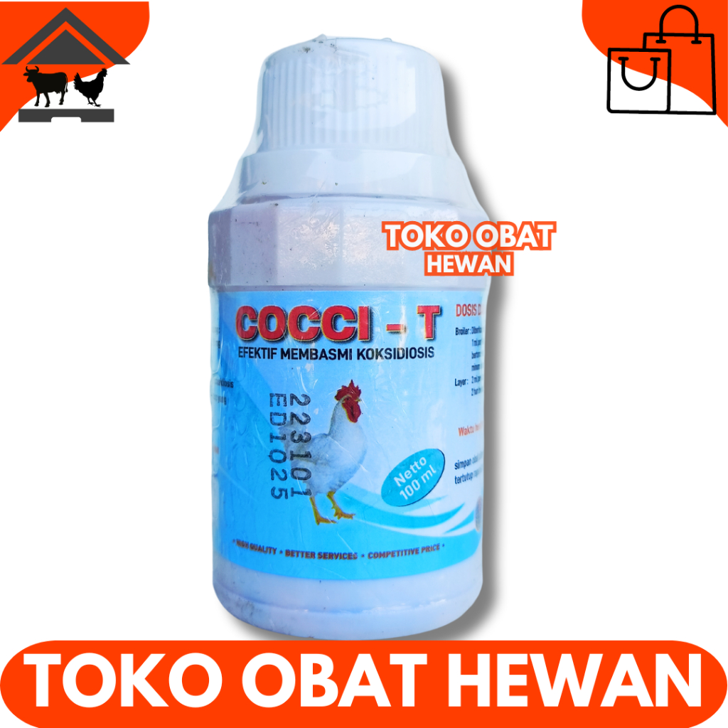 Jual COCCI-T 100ML M2P - Obat Koksi Berak Darah Pada Unggas Ayam ...