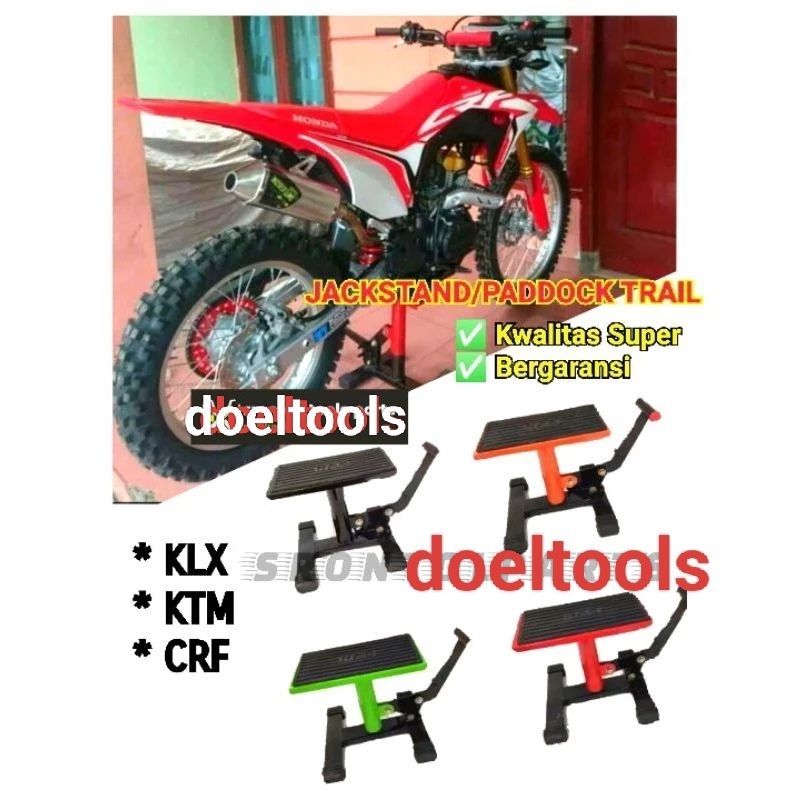 Jual Jacksten Jackstand Paddock Motor Tril Trail KLX CRF D-Tracker ...