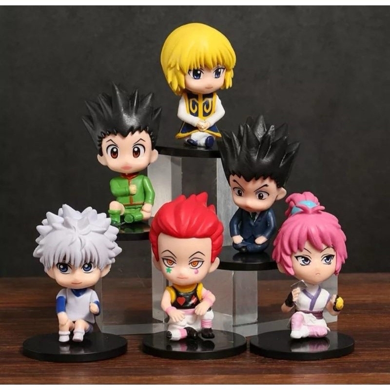 Jual Figure Hunter X Hunter Anime Figure Killua Hisoka Gon Shopee Indonesia