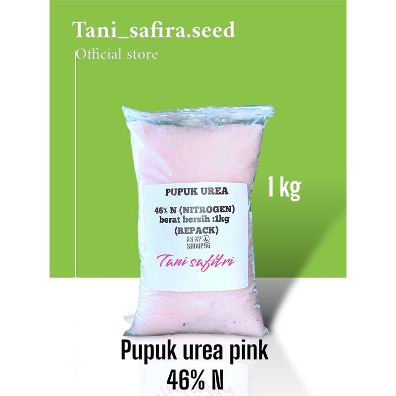 Jual PUPUK UREA PINK MENYUBUR KAN TANAMAN KEMASAN 1kg repack | Shopee ...