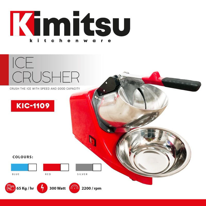 Jual Mesin Serut KIC-1109 Penghancur Penggiling Es Batu Listrik Ice ...